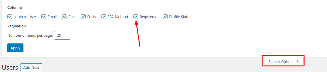 How to Display User Registration Date Column in Users page in WordPress admin - Wasim Sama